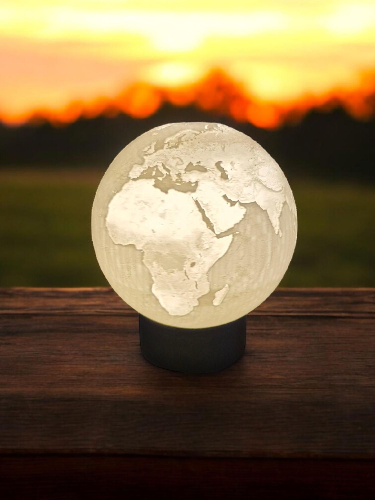 EarthLight Table Lamp – Print3D
